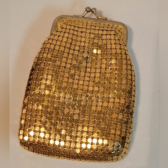 Vintage | Bags | Vintage Gold Mesh Coin Purse | Poshmark